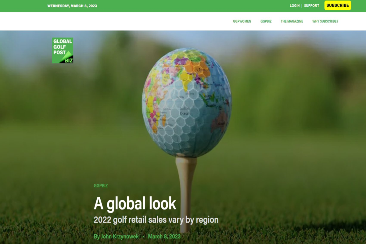 A Global Look - Golf Datatech